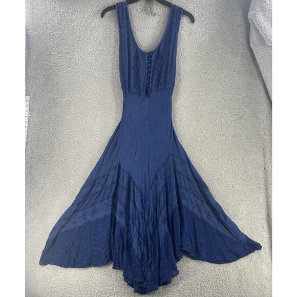 My Choice | Dresses | My Choice Dress Womens 3x Flare Blue Boho ...